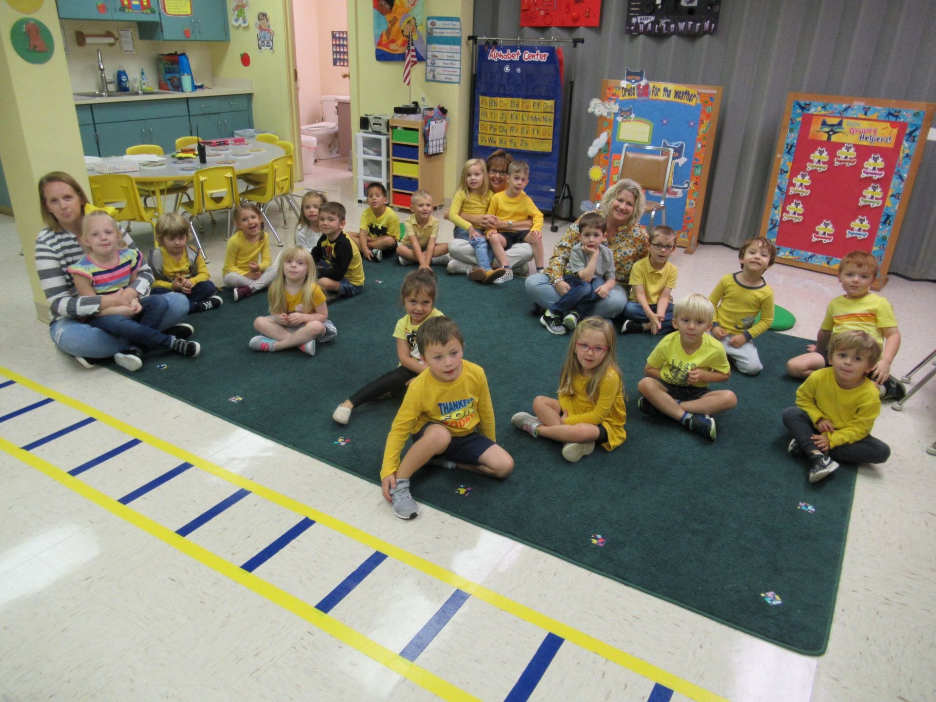 MWF Four Year Old Classes Yellow Day | Trinity Nursery News